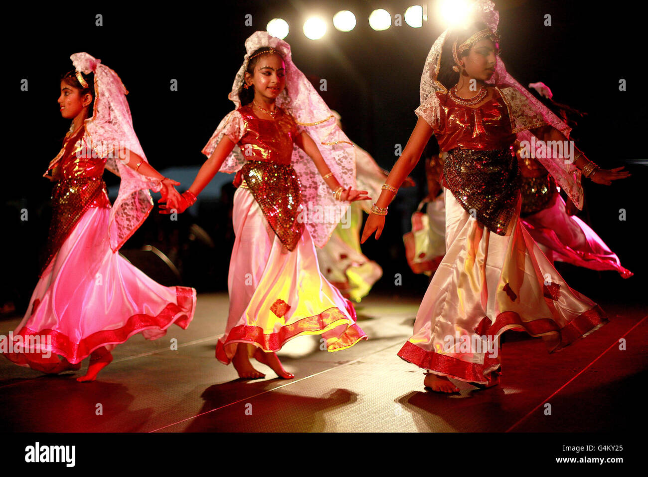 Diwali performance in Dublin Stock Photo - Alamy