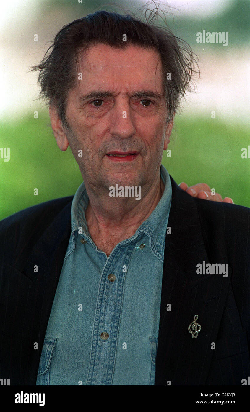 Actor Harry Dean Stanton at a photocall on the rooftop of the Palais ...
