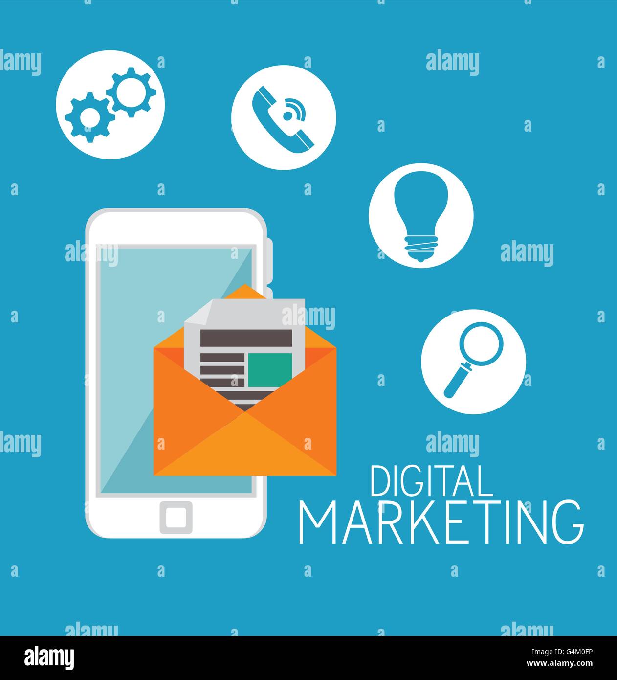 digital marketing design Stock Vector Image & Art - Alamy