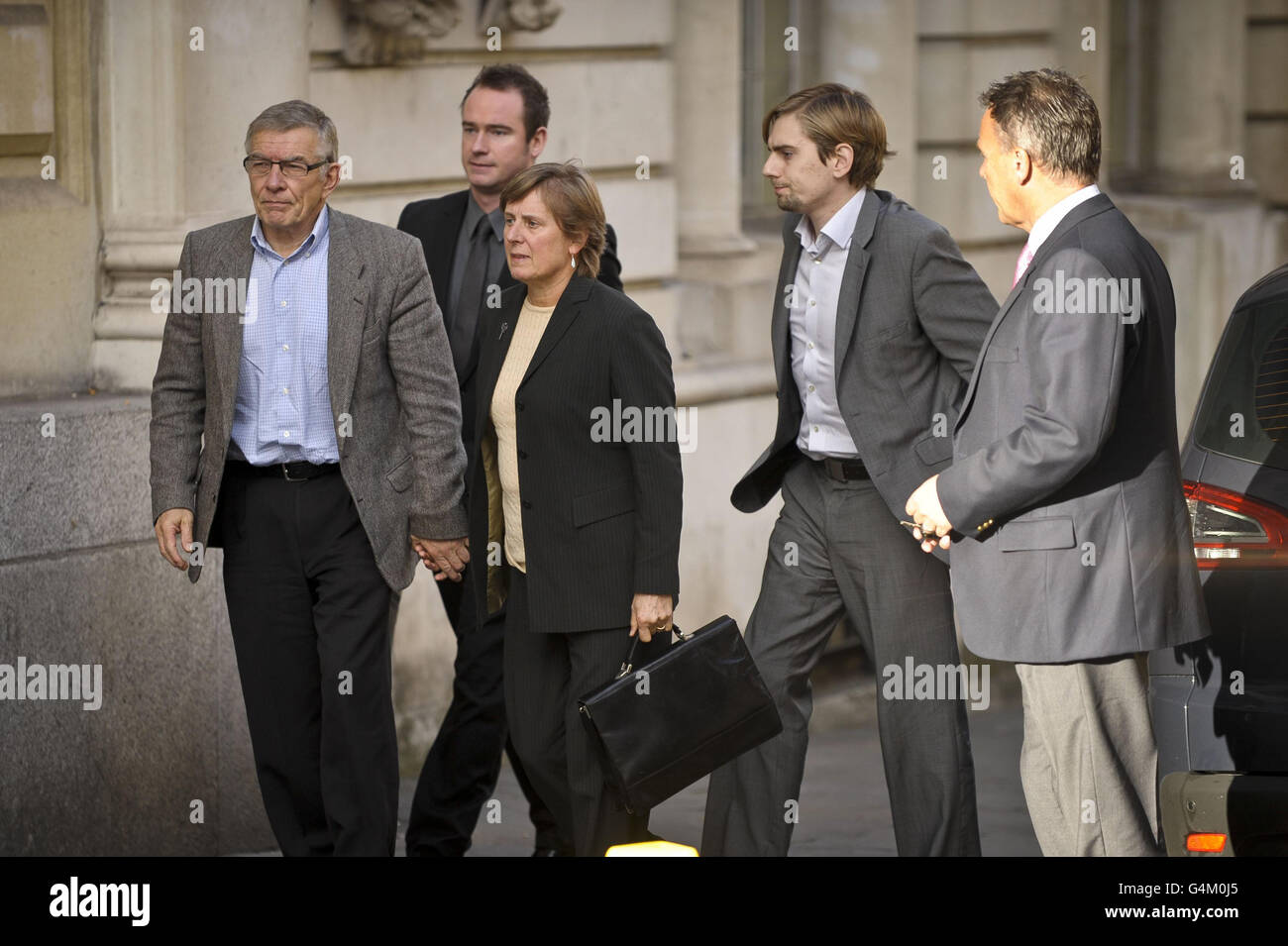 The family of Joanna Yeates, mother Teresa, father David (left ...