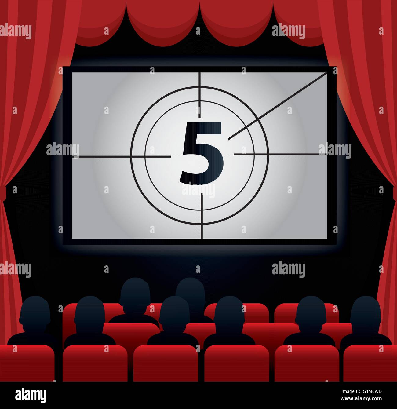 cinema entertainment design Stock Vector Image & Art - Alamy