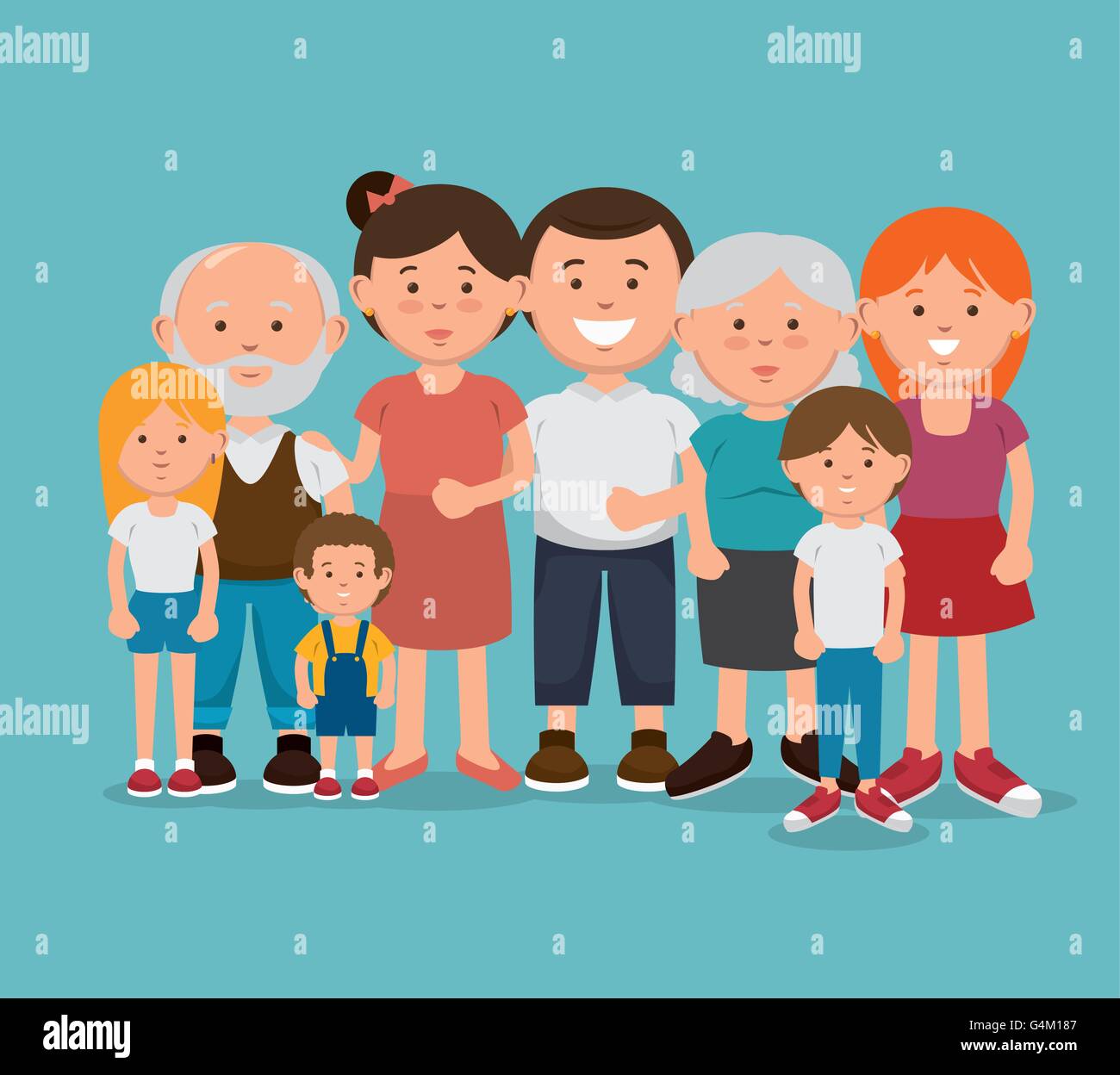 Happy Family Design Stock Vector Image Art Alamy happy-family-design-stock-vector-image-art-alamy