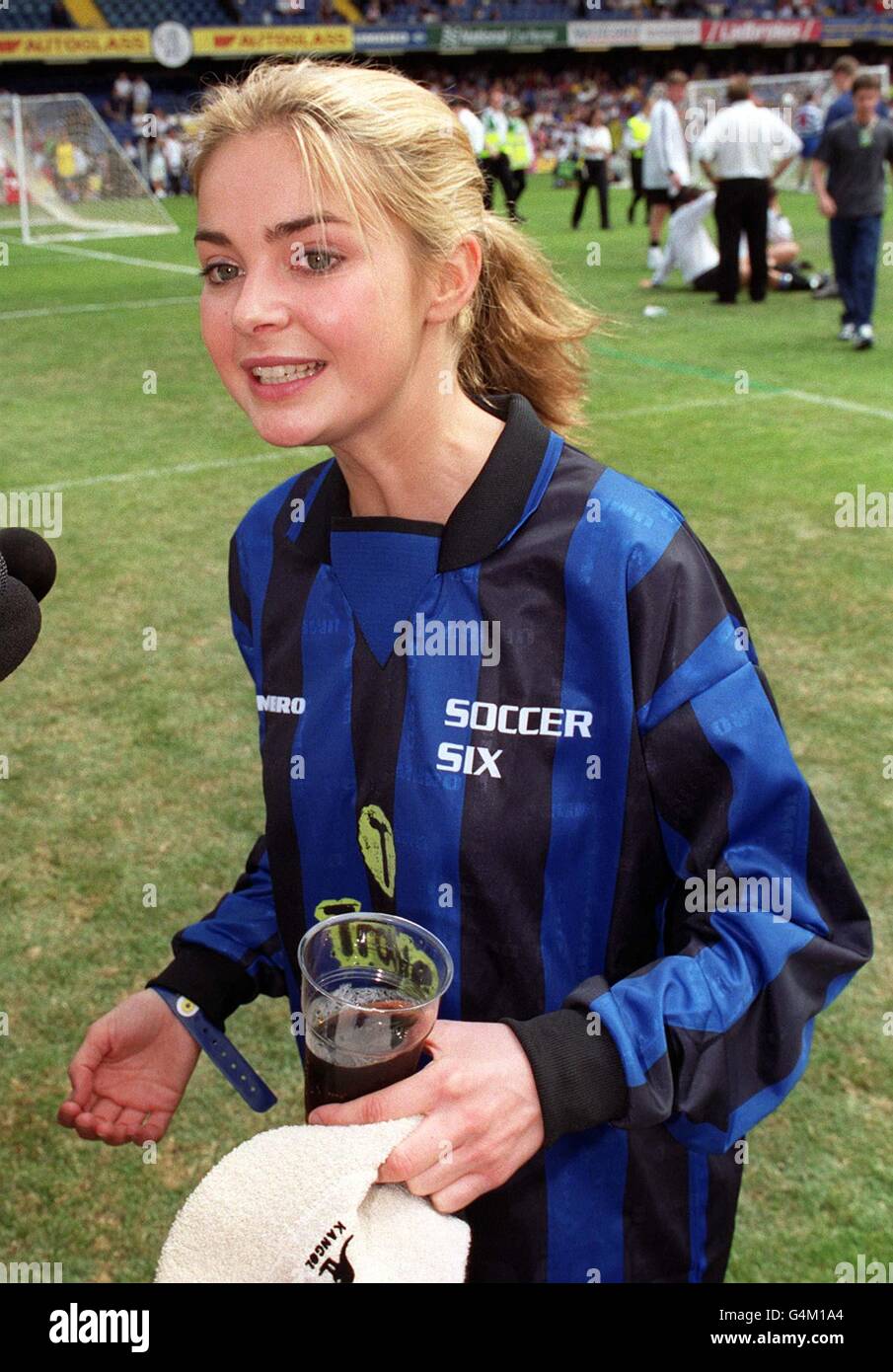 Music industry soccer six celebrity football tournament stamford bridge ...