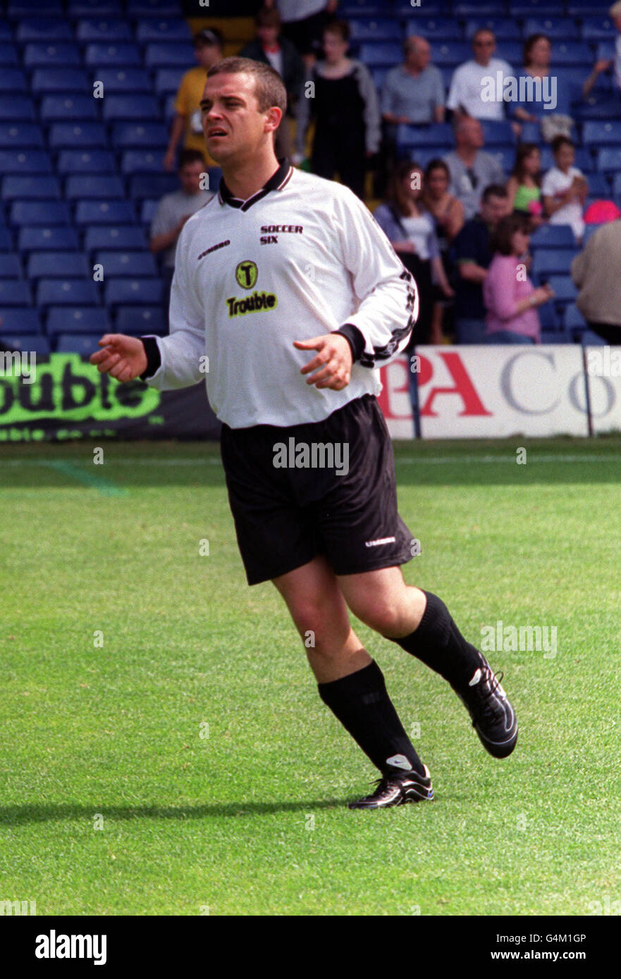 Music industry soccer six celebrity football tournament stamford bridge ...