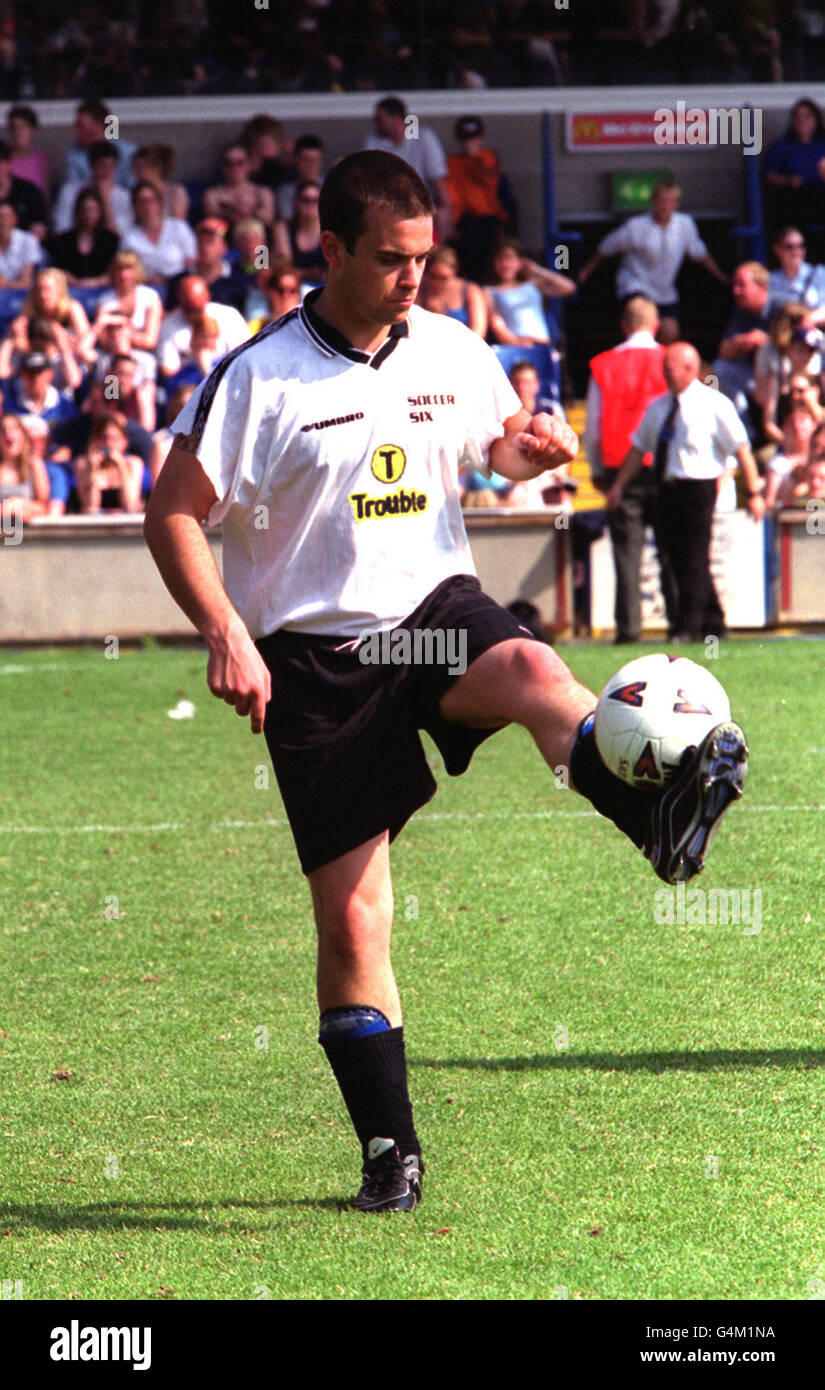 Music industry soccer six celebrity football tournament stamford bridge ...