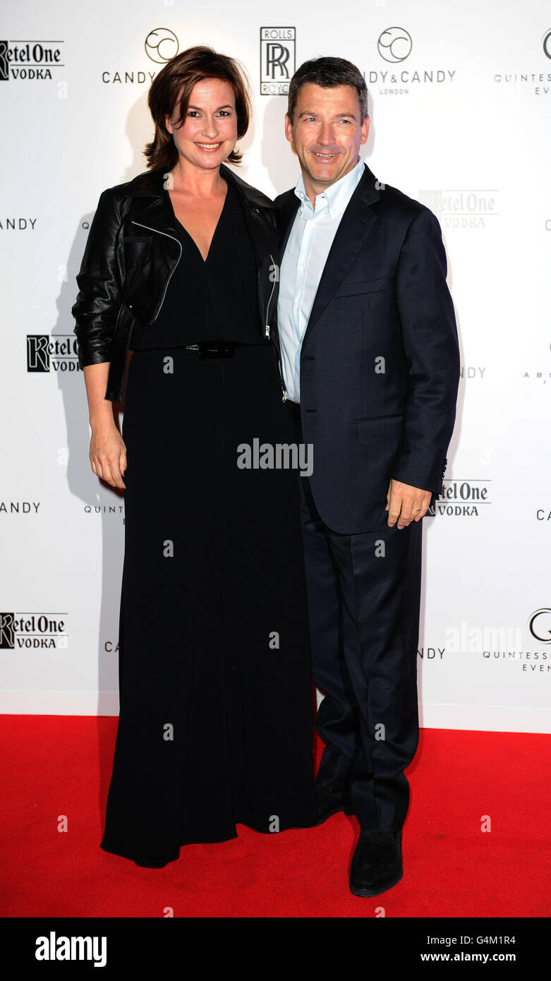 Emma Forbes and Graham Clempson attend the Candy & Candy book launch ...