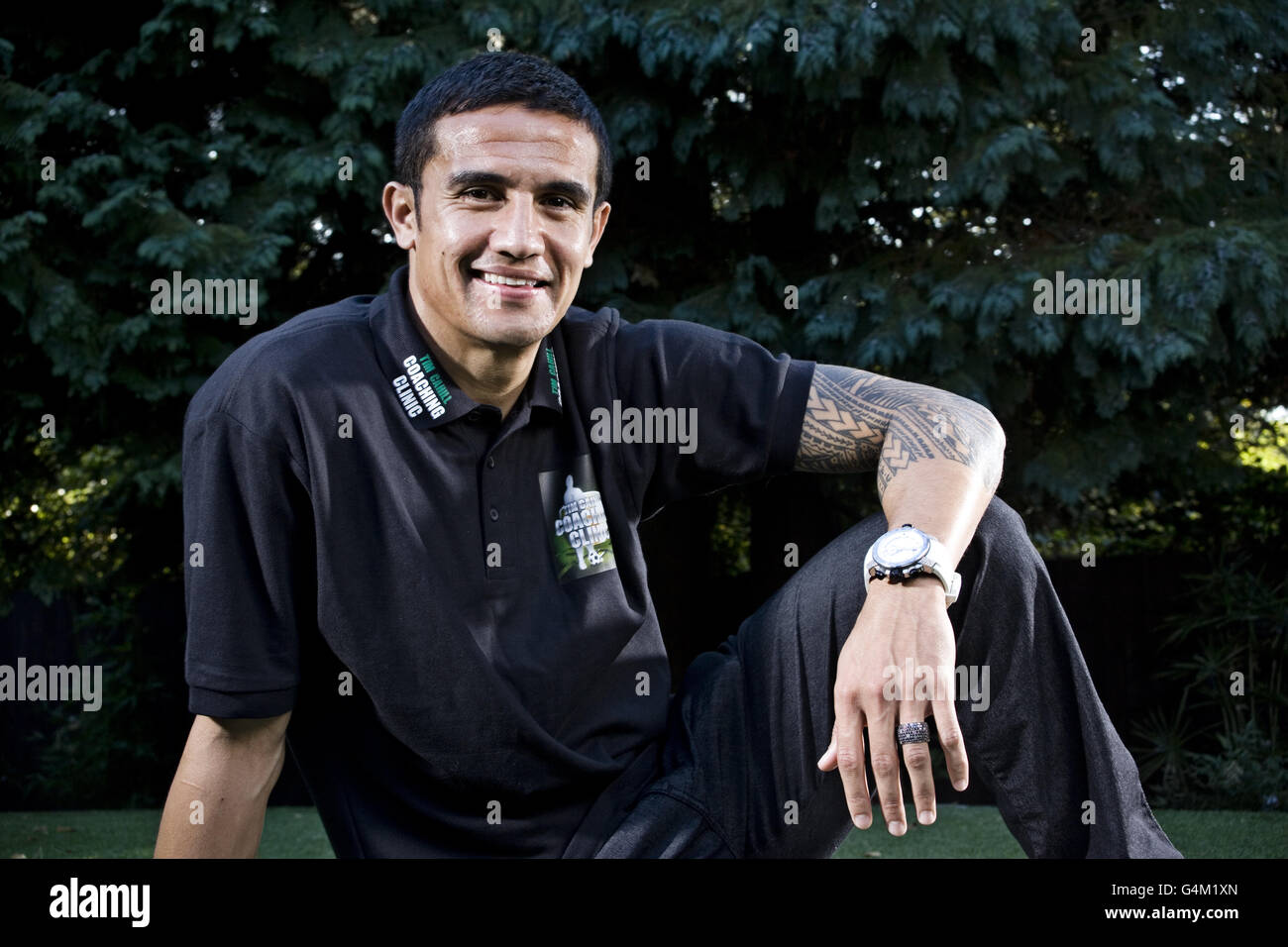 Soccer - Tim Cahill Feature Stock Photo - Alamy