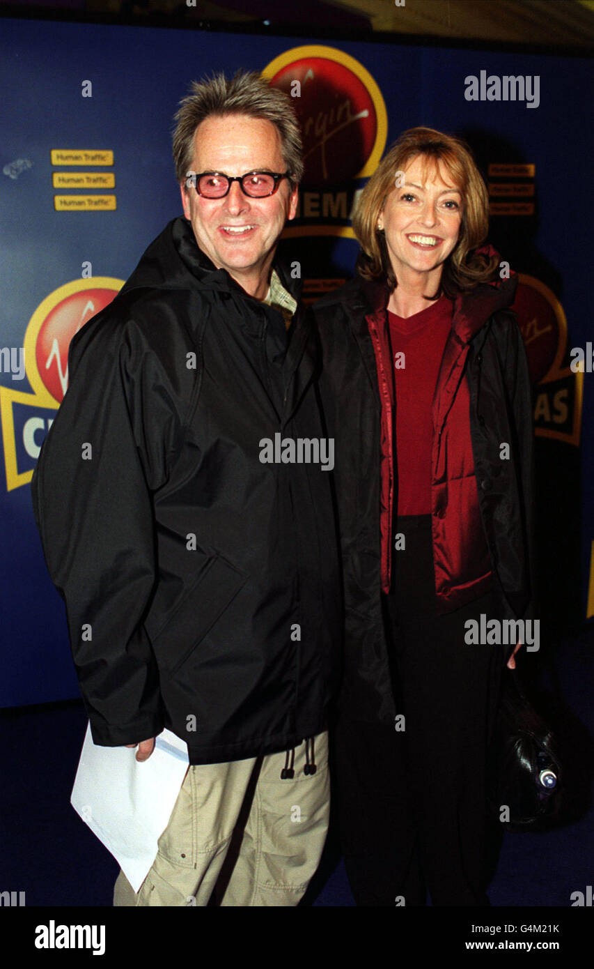 Trevor Eve with his wife Sharon Maughan arrive at the Virgin Cinema in ...