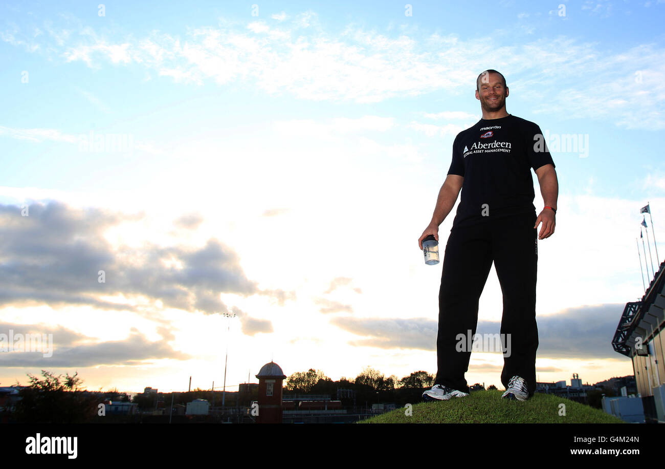 Rugby Union - Edinburgh Rugby Team Announcement - Murrayfield Stock ...