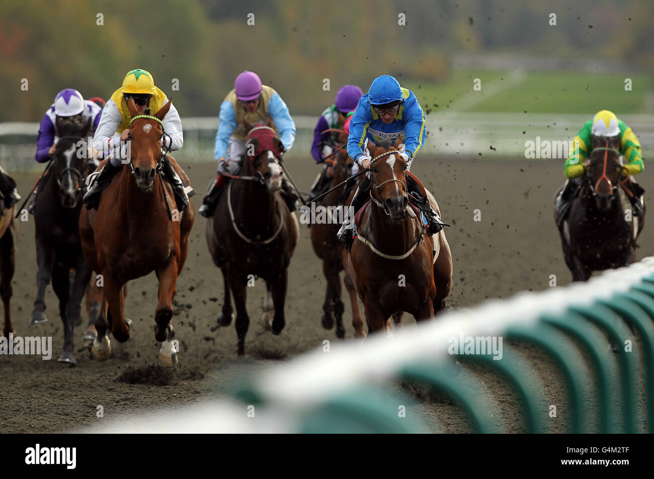 Citrus Star ridden by jockey Ted Durcan (second right) wins the Join ...