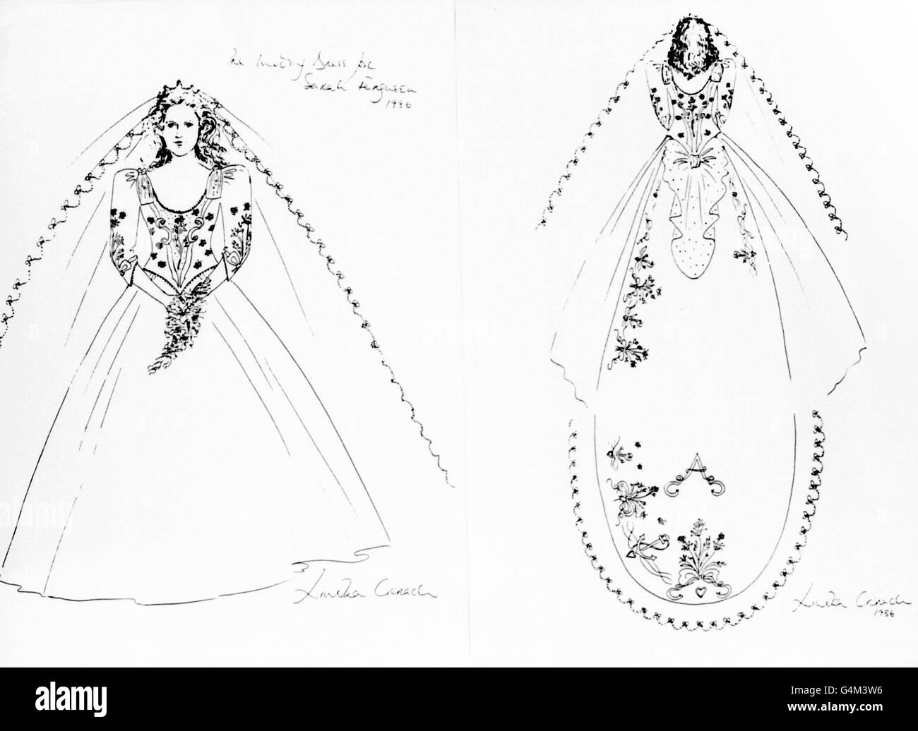 Flat dress sketch Black and White Stock Photos & Images - Alamy