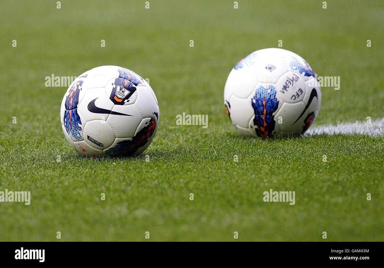 Two soccer balls hi-res stock photography and images - Alamy