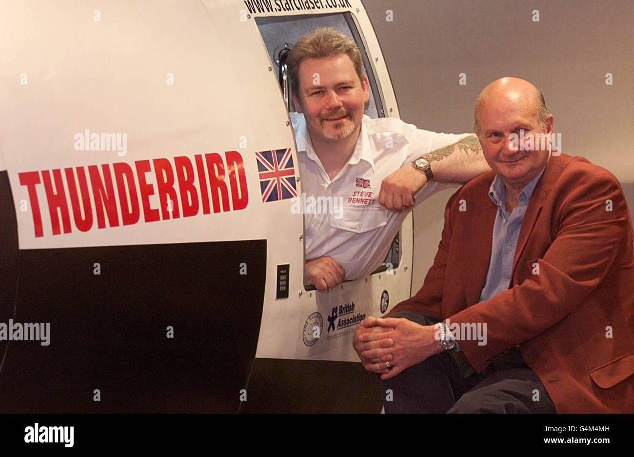 Steve Bennet & Gerry Anderson Stock Photo - Alamy
