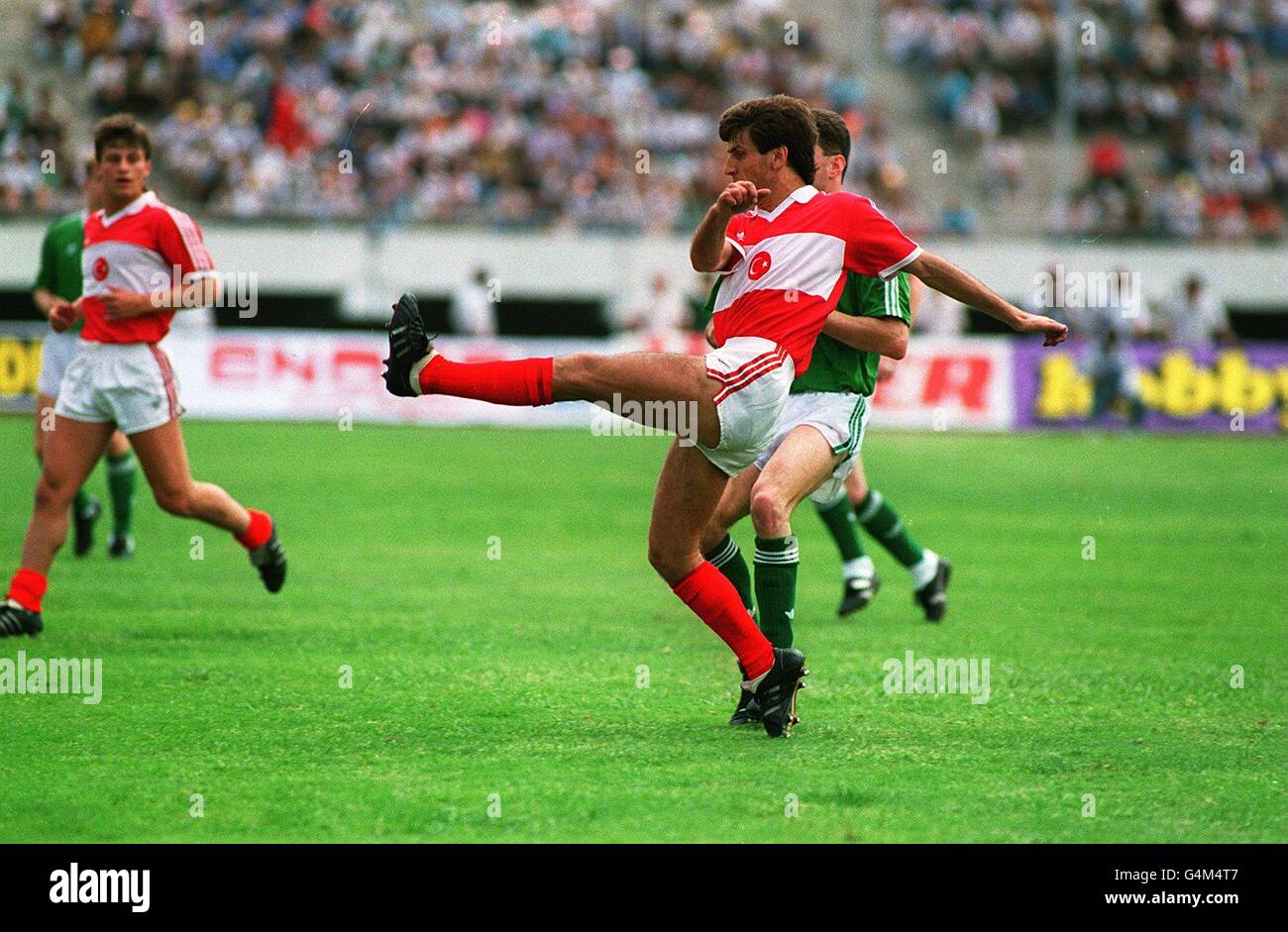 Soccer international friendly turkey v ireland hi-res stock photography ...
