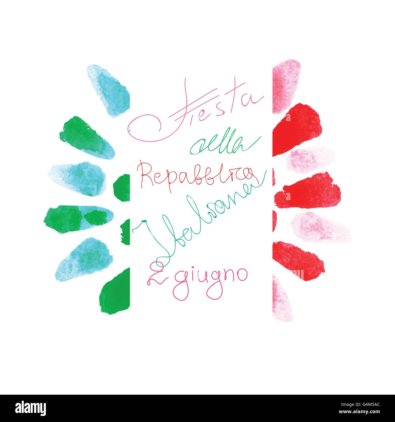 Italian Republic flag sign Stock Vector Image & Art - Alamy