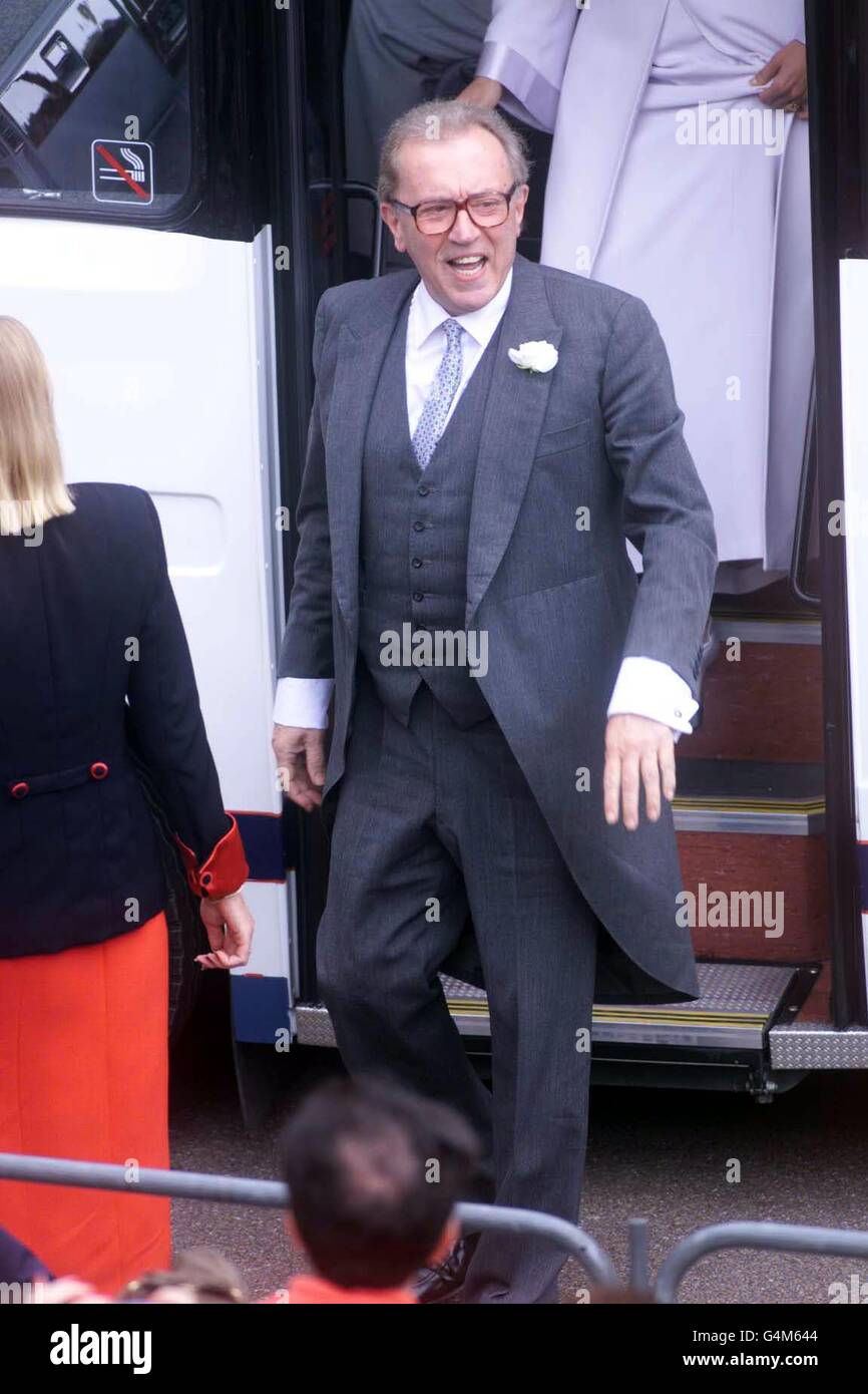 Royal wedding/Sir David Frost Stock Photo - Alamy