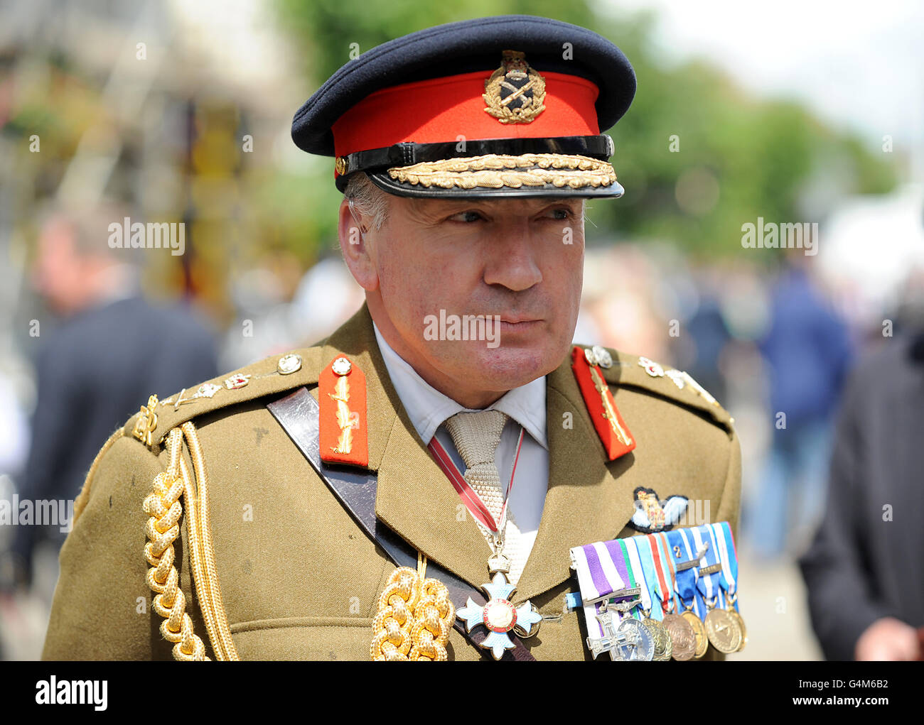 Chief of the General Staff, General Sir Richard Dannatt, during the ...