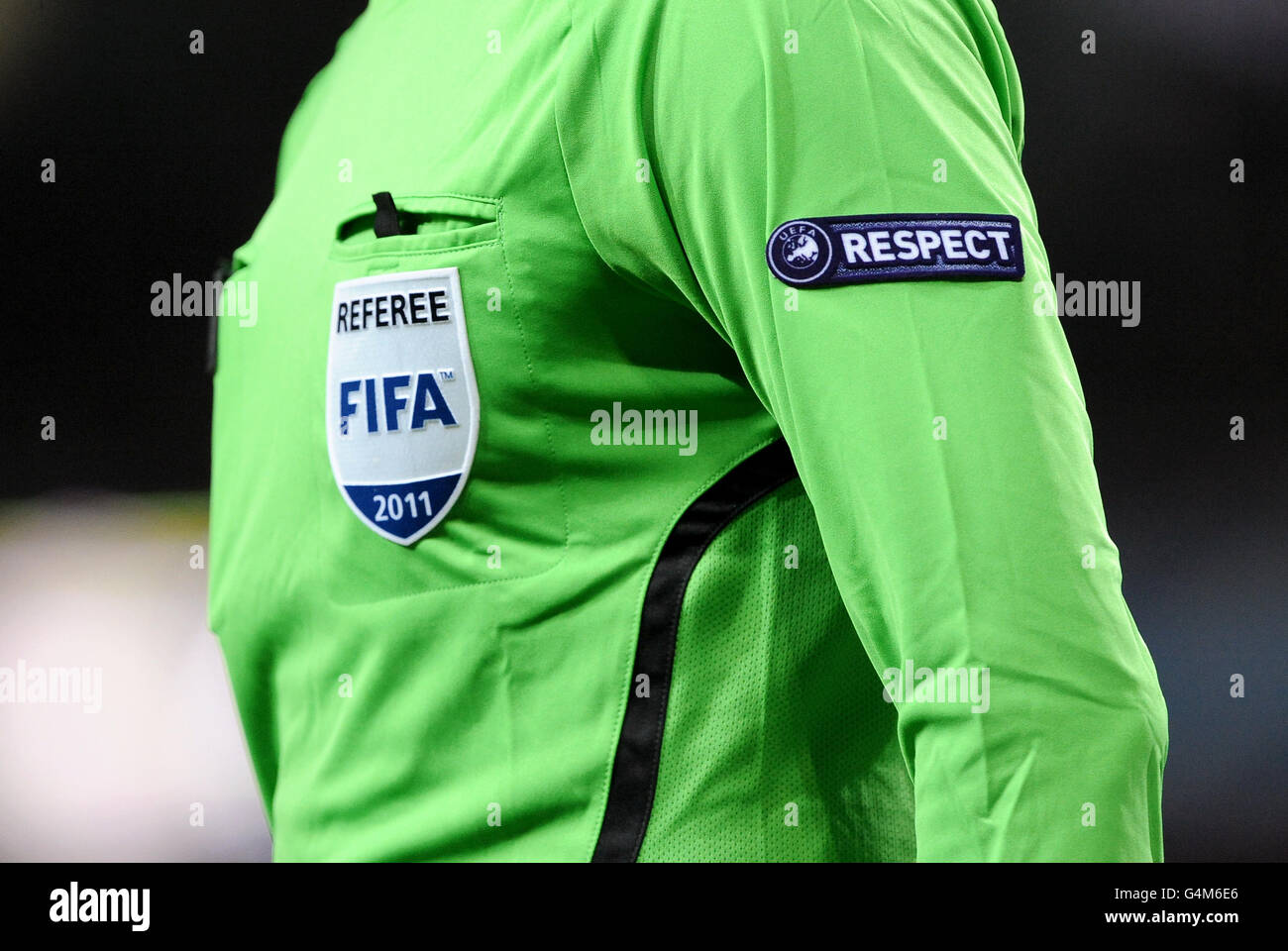 Official fifa referee badge hi-res stock photography and images - Alamy
