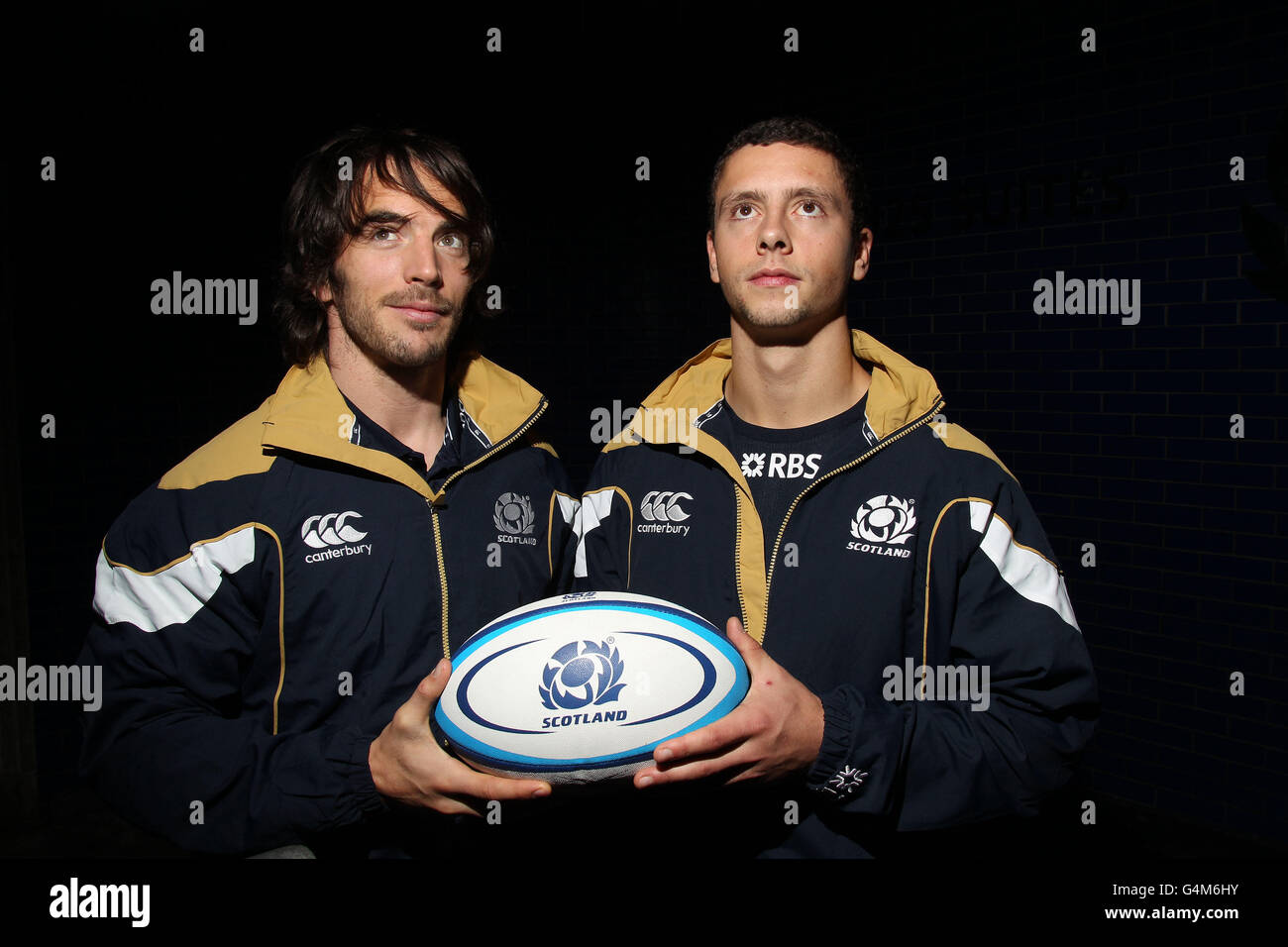 Rugby Union - Scotland 7's Squad Announcement - Murrayfield Stock Photo ...