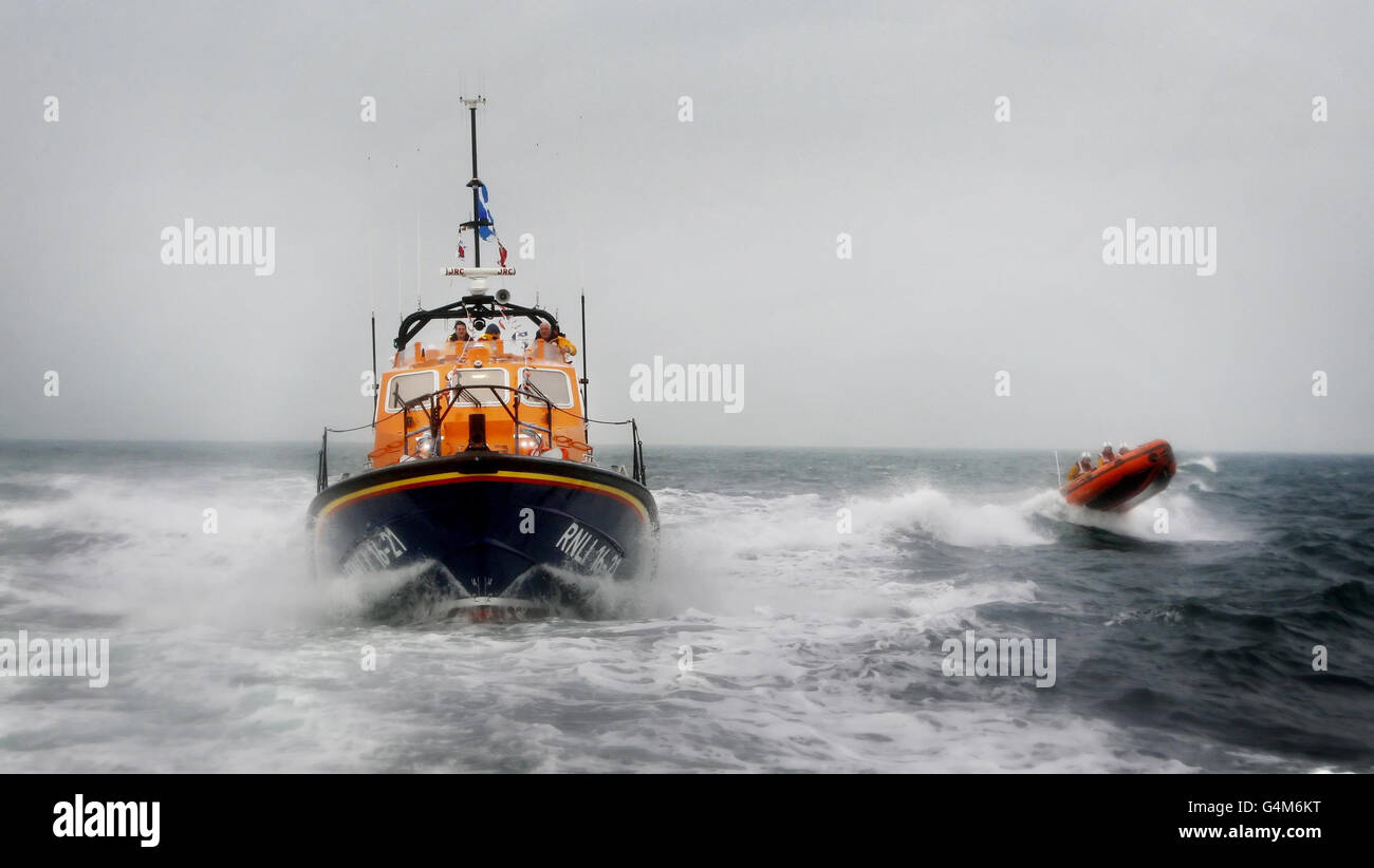 New portpatrick rnli lifeboat hi-res stock photography and images - Alamy