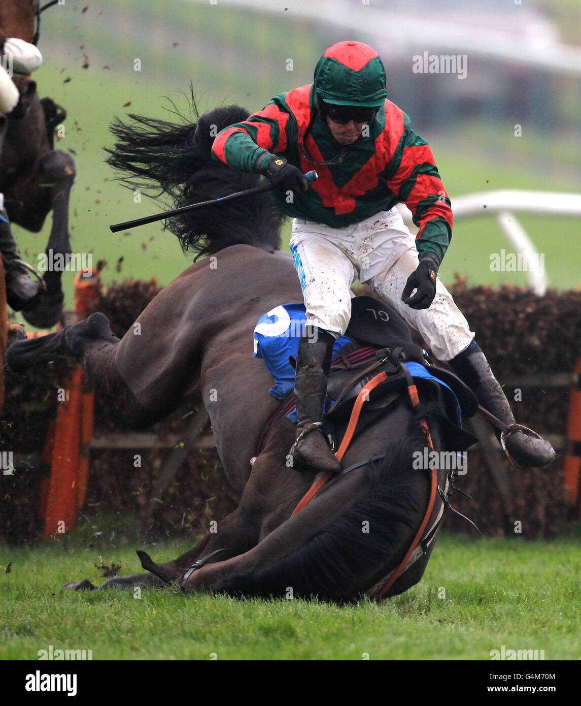 Horse racing john smiths raceday sedgefield racecourse hi-res stock ...