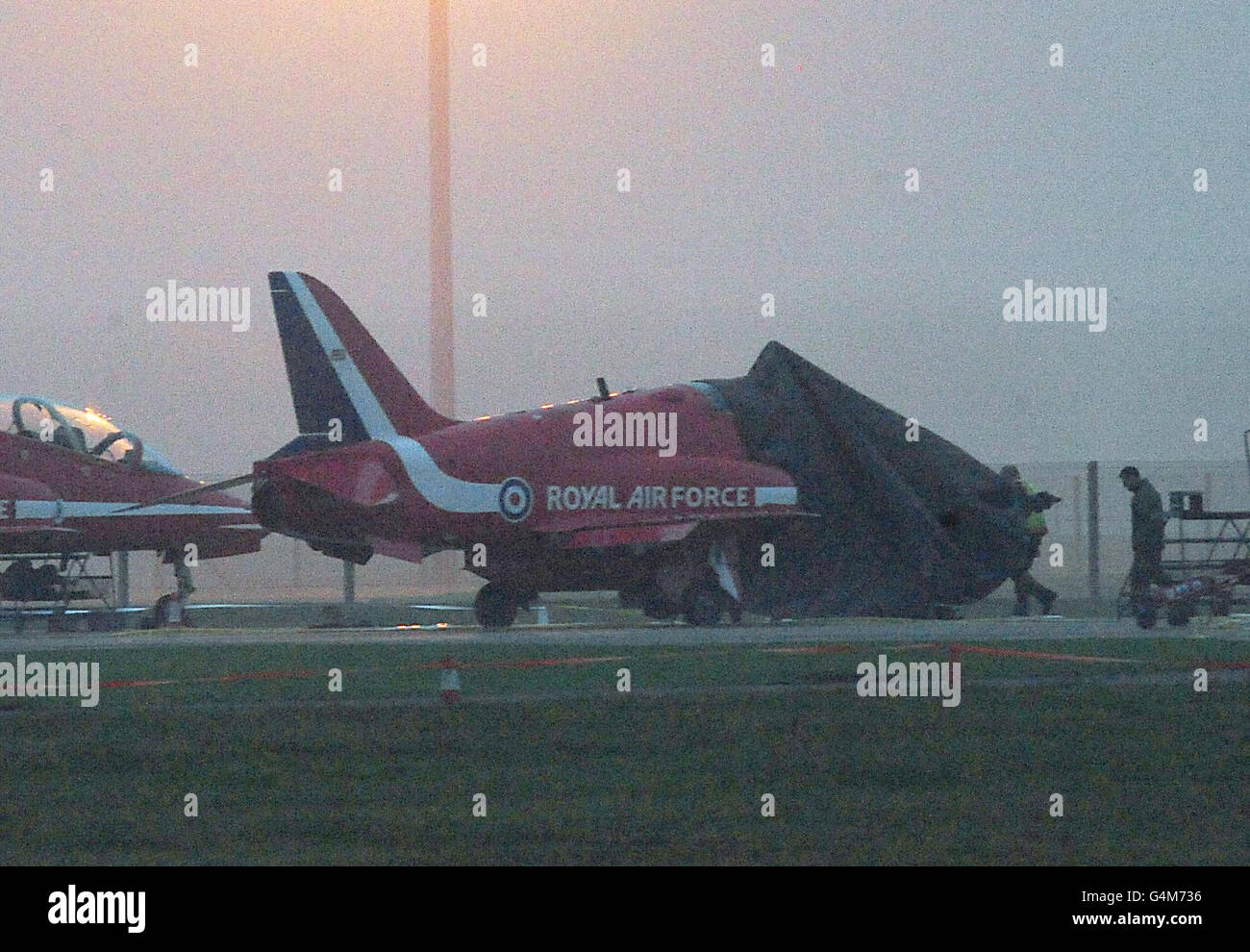 Red Arrows incident Stock Photo - Alamy