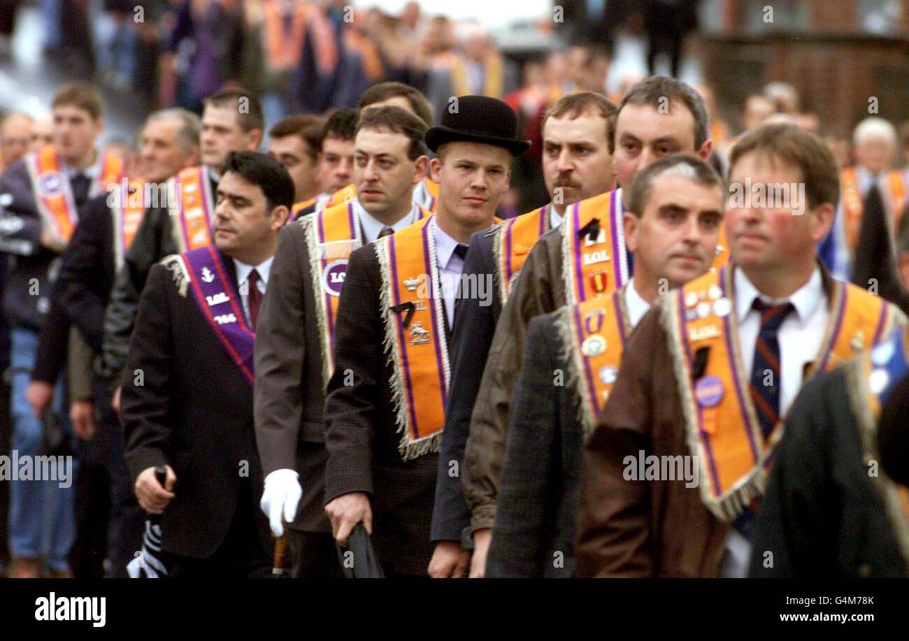 Drumcree protest hi-res stock photography and images - Alamy