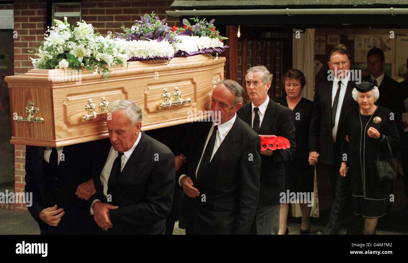 Buster funeral coffin hi-res stock photography and images - Alamy