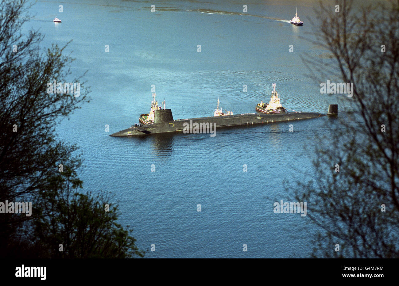 Scotland Coulport Is Part Of The Faslane Naval Complex High Resolution ...