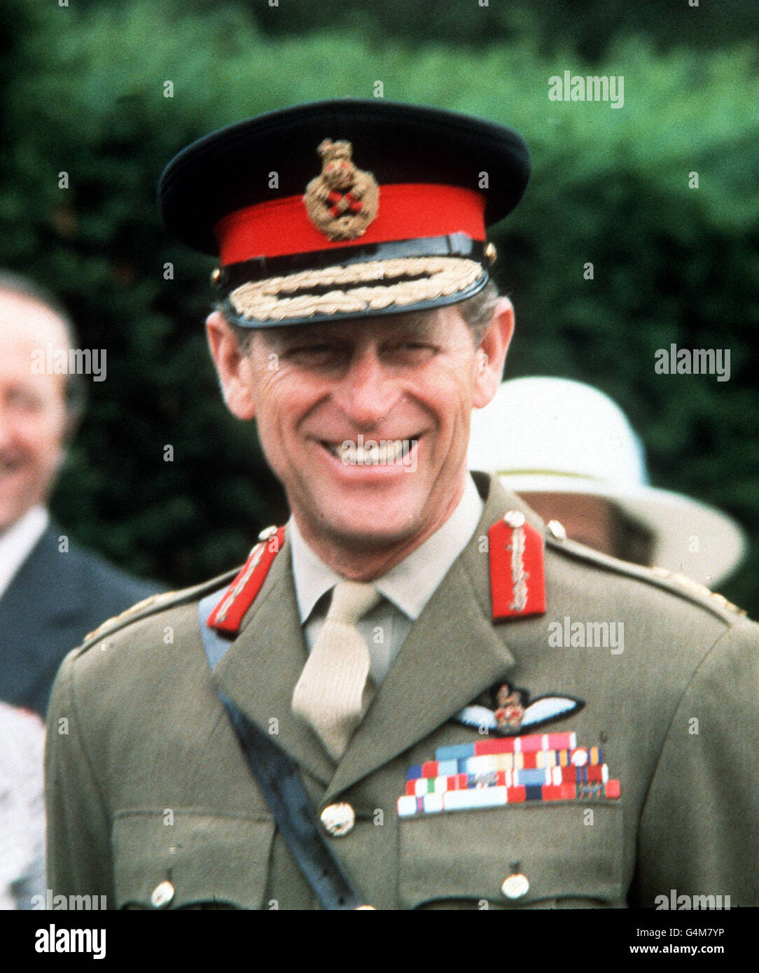Duke edinburgh visits army cadet training centre hi-res stock ...
