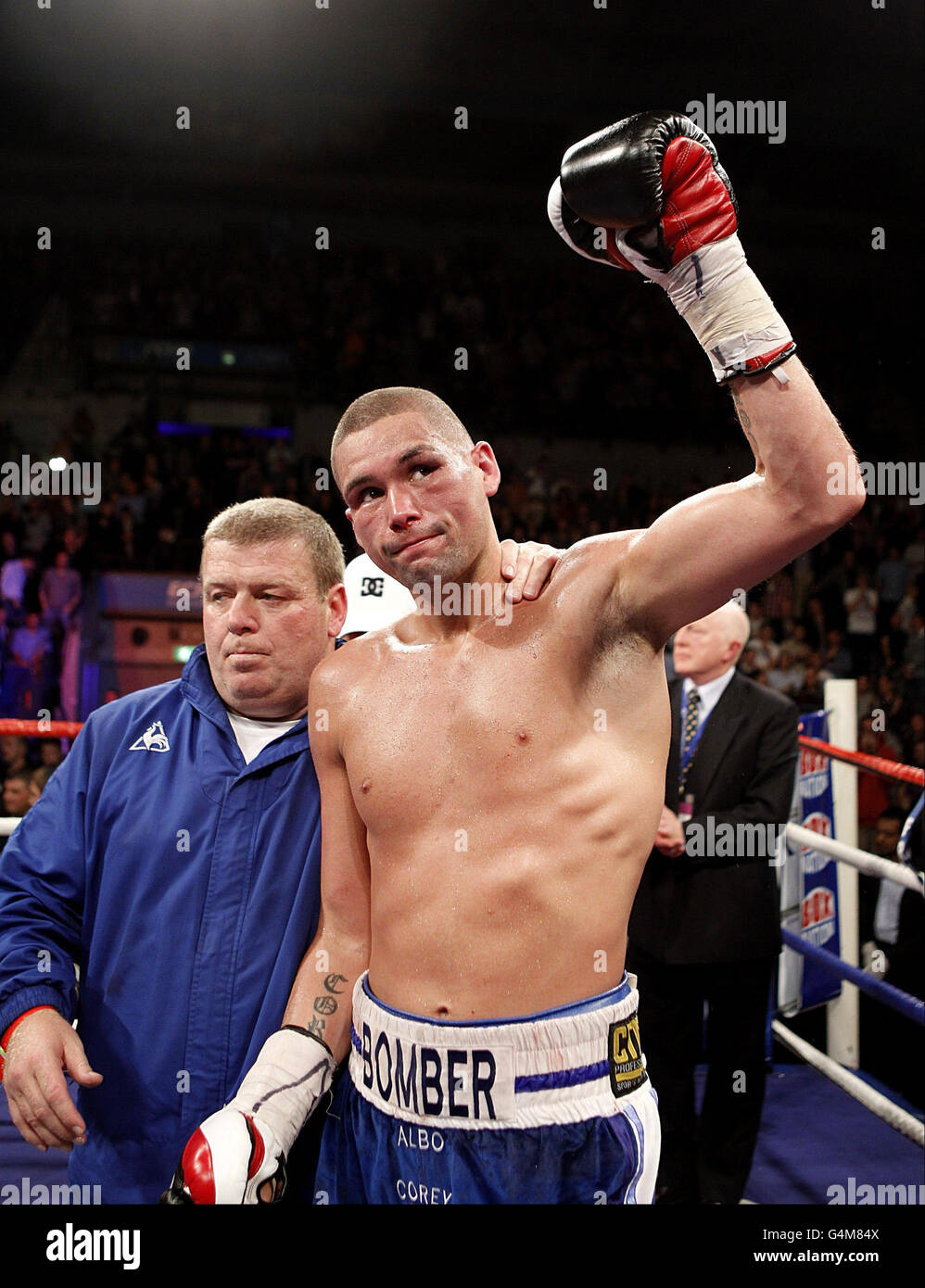Boxing - World Championship Boxing - Echo Arena. Tony Bellew reacts ...