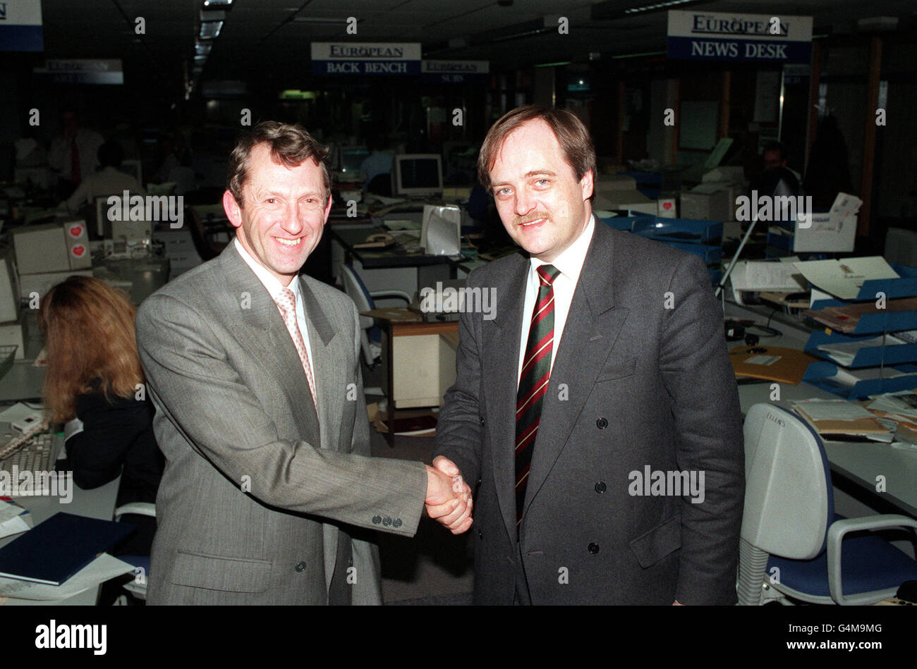 The new managing director of former maxwell newspaper the european hi ...