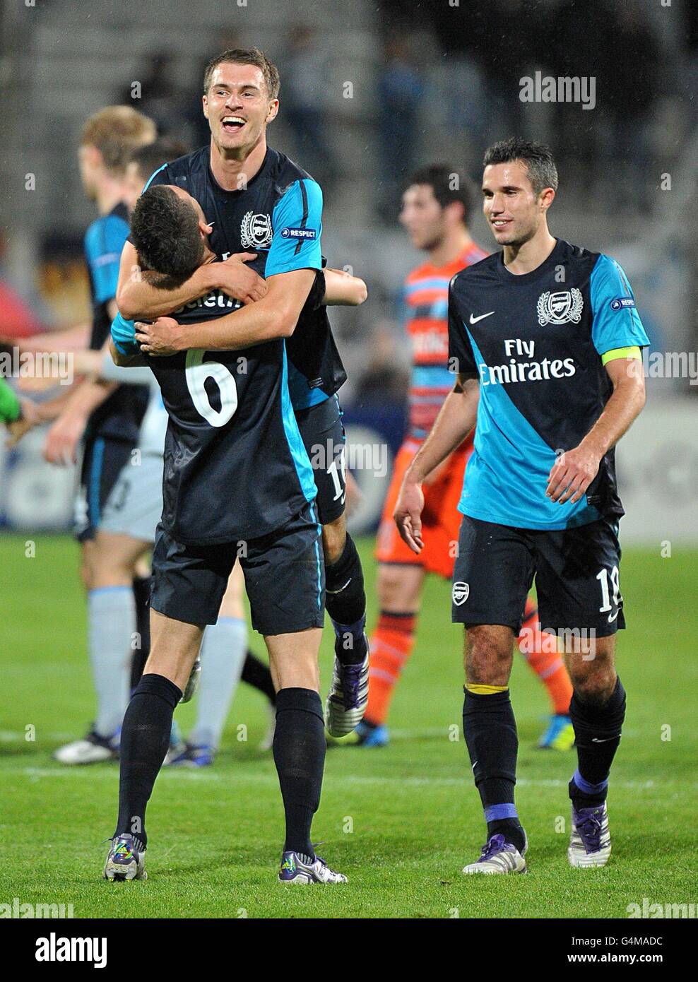 Soccer - UEFA Champions League - Group F - Marseille v Arsenal - Stade ...