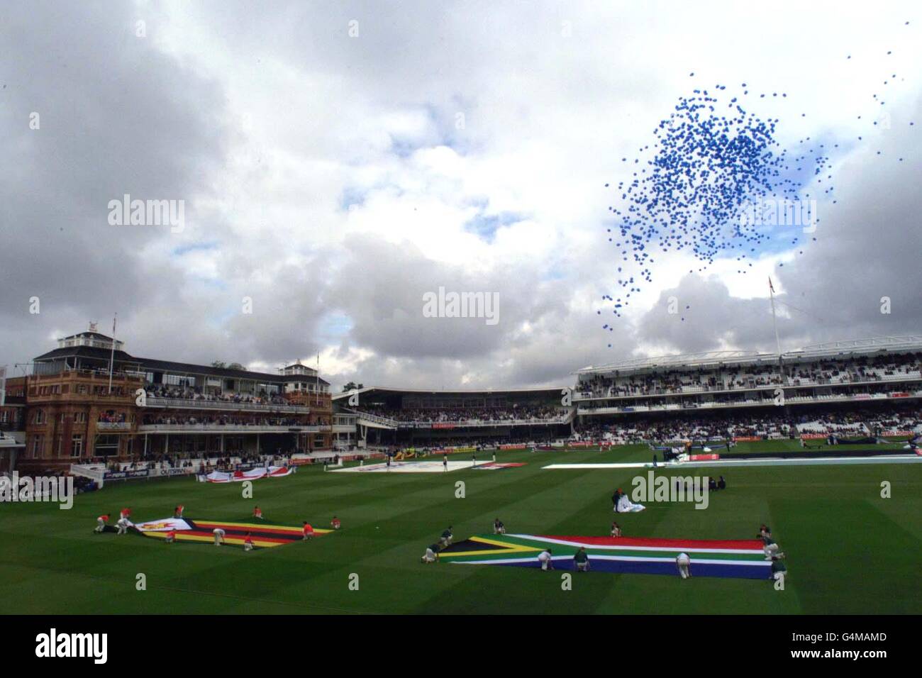 CRICKET Opening 1 Stock Photo - Alamy