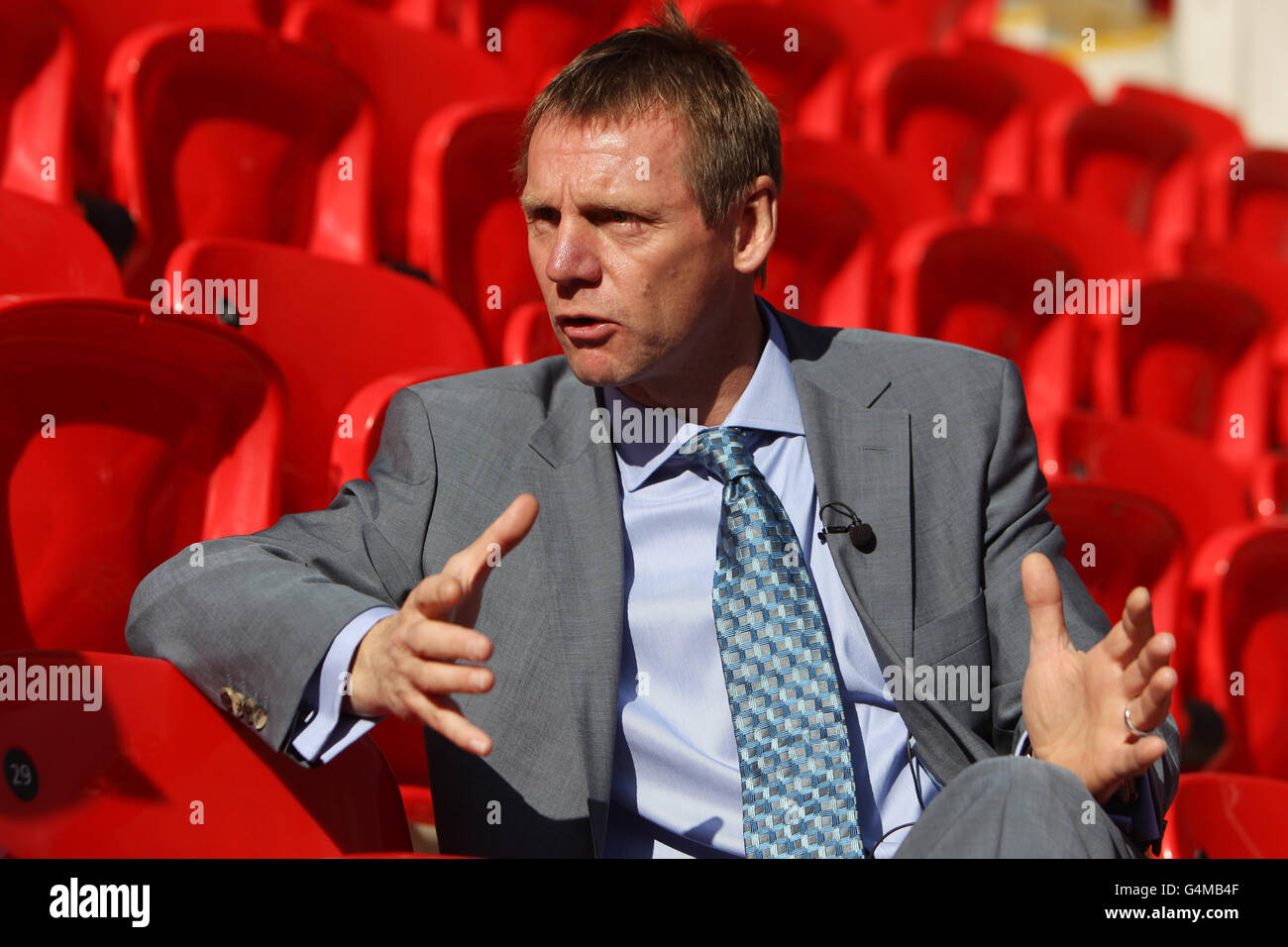 Mens gb football team manager stuart press conference wembley stadium ...
