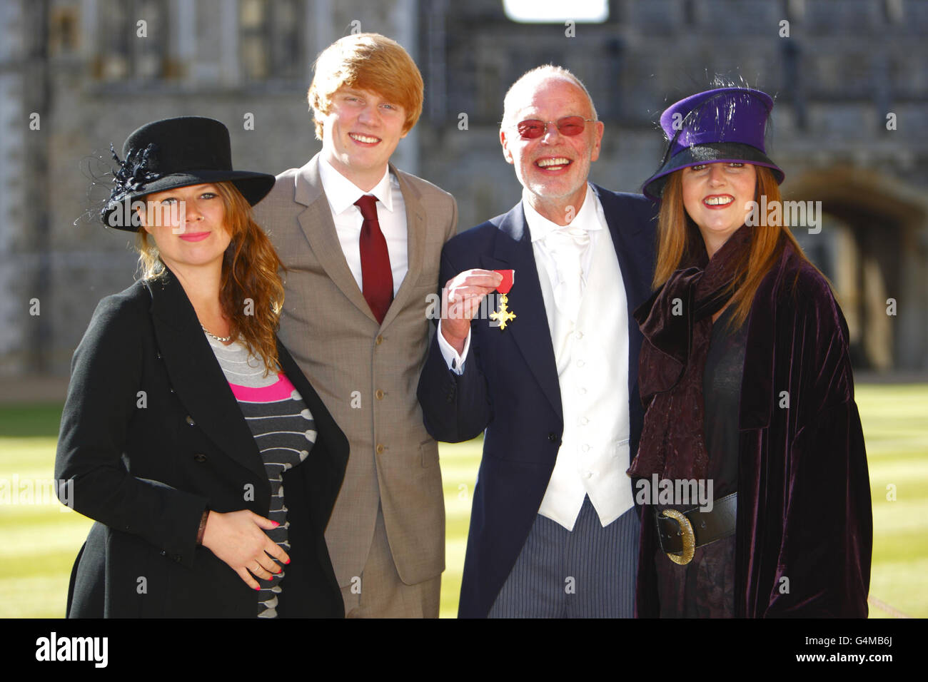 Radio DJ, 'Whispering' Bob Harris with his wife Trudie Myerscough ...