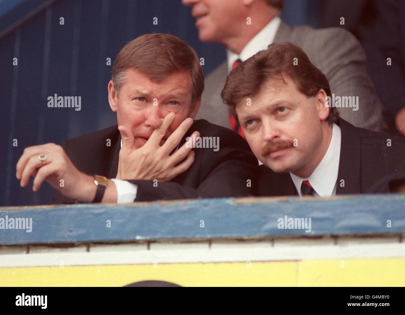 Michael knighton manchester united hi-res stock photography and images ...