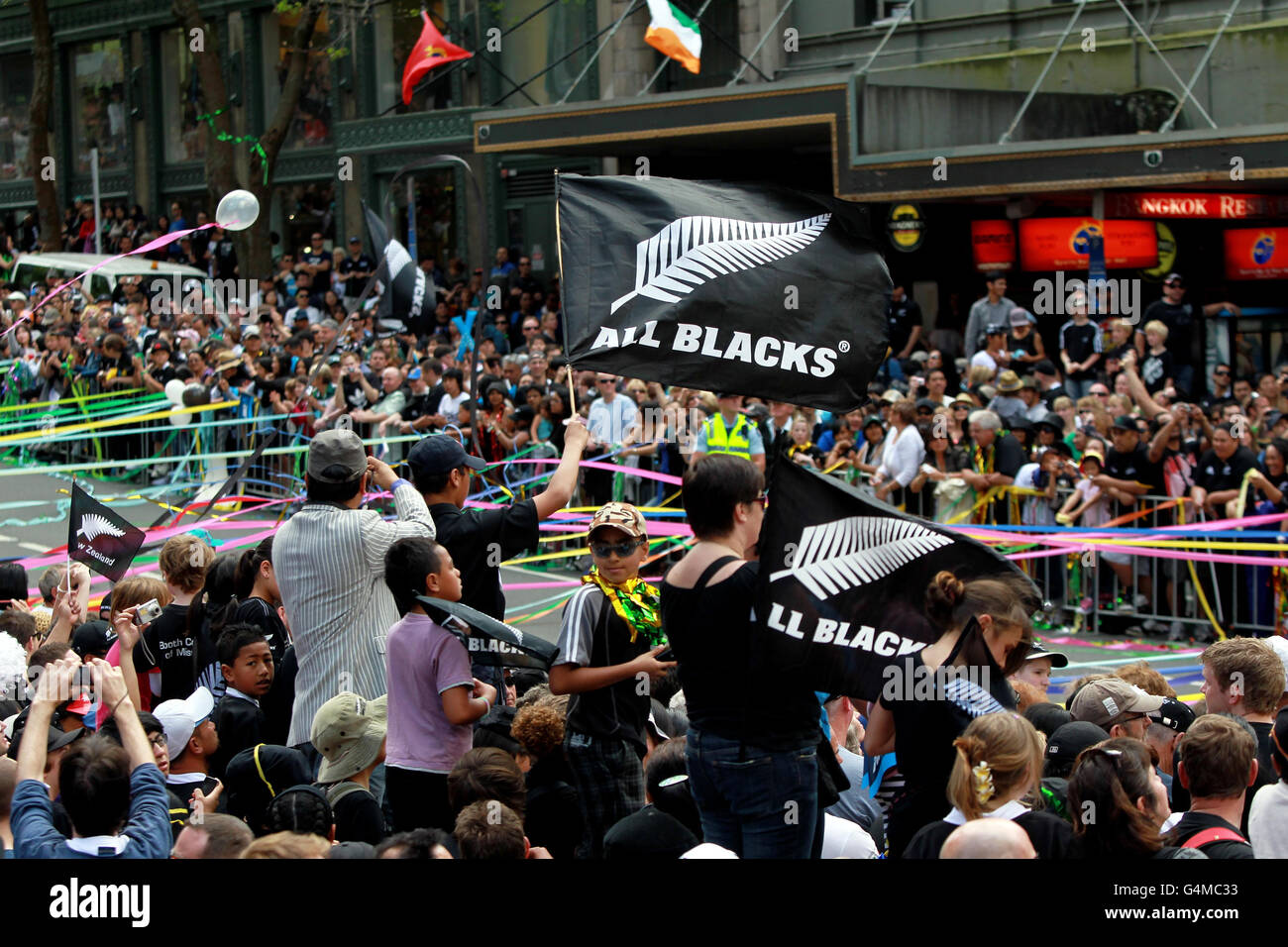 Rugby Union - Rugby World Cup 2011 - New Zealand Victory Parade ...