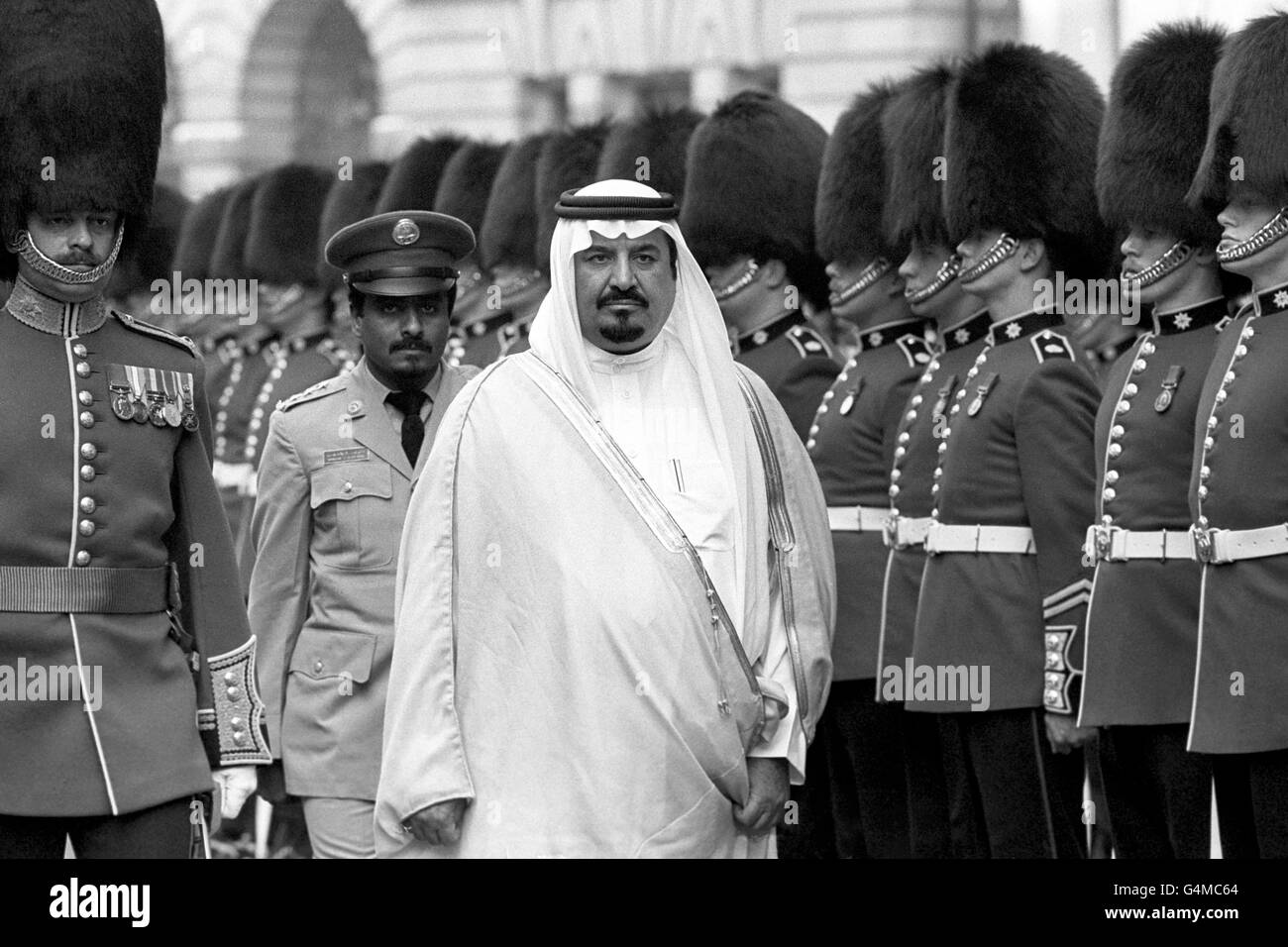 Saudi royal guard Black and White Stock Photos & Images - Alamy