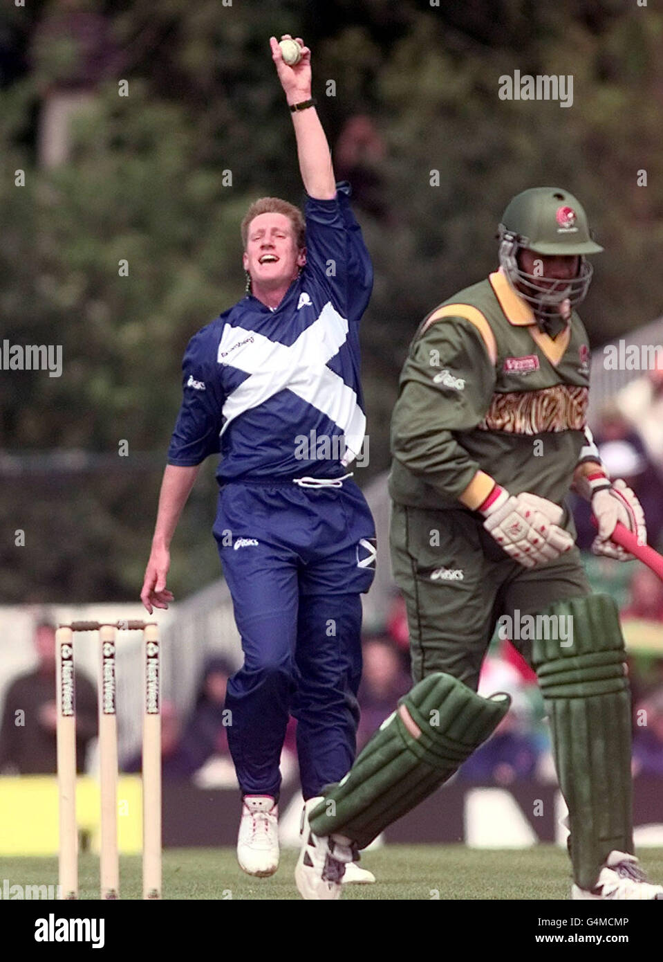 CRICKET Scotland/ Blain Stock Photo - Alamy