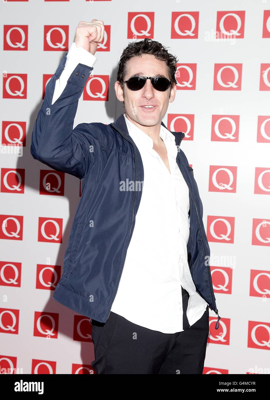 Tom stade arriving q awards grosvenor house hotel hi-res stock ...