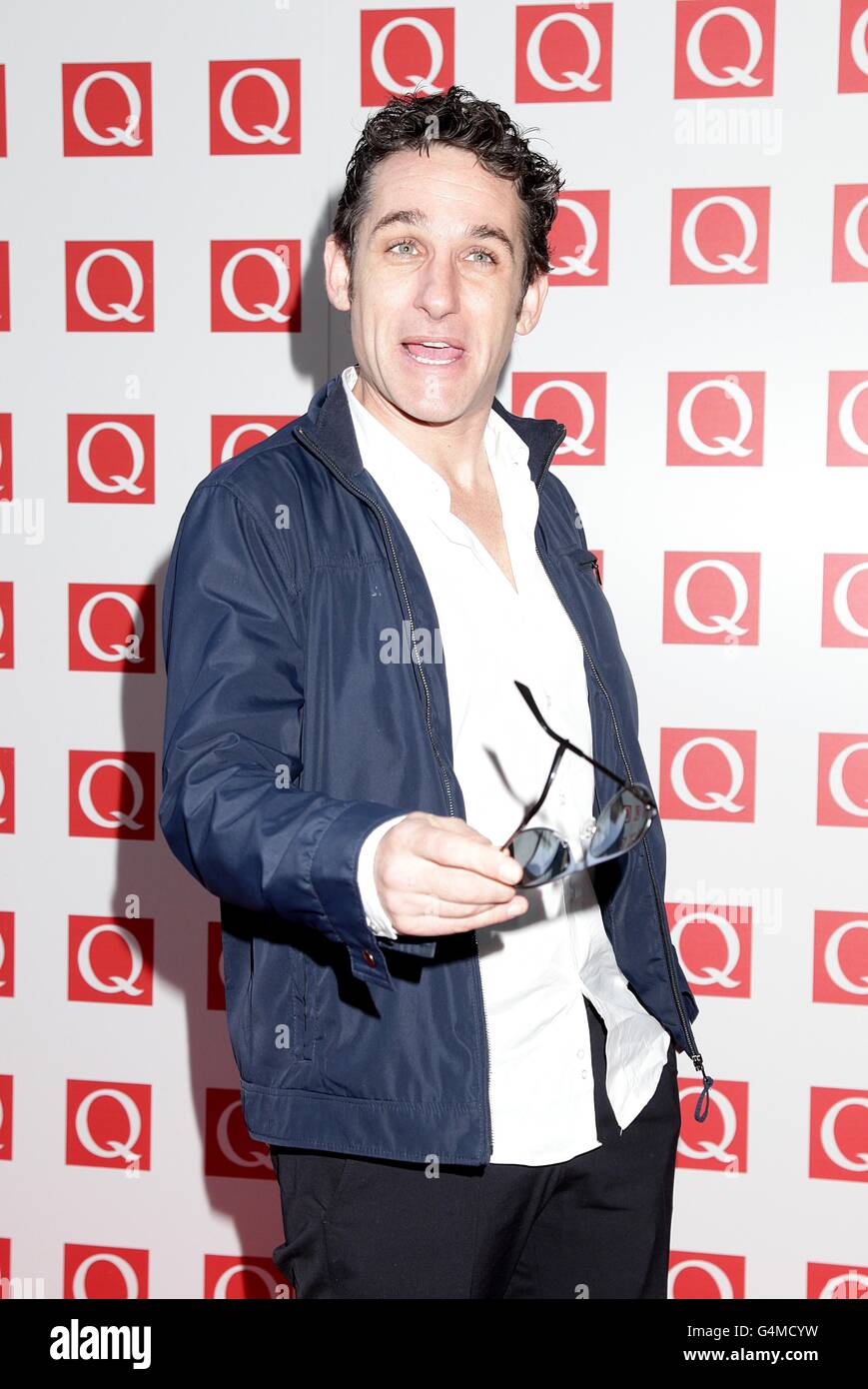 The Q Awards - London. Tom Stade arriving for the Q Awards at the ...