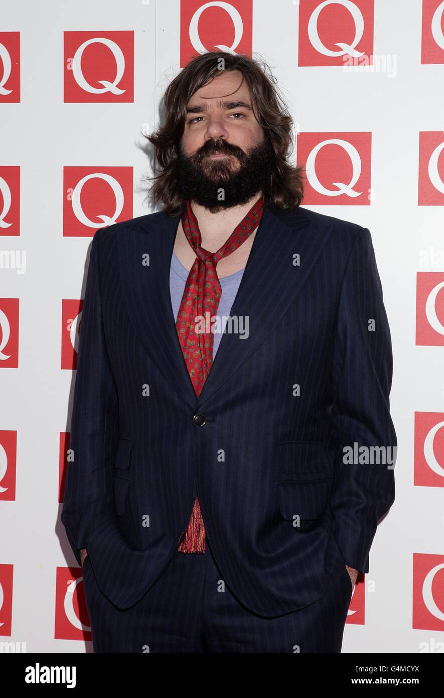 Matt Berry arriving for the Q Awards at the Grosvenor House Hotel ...