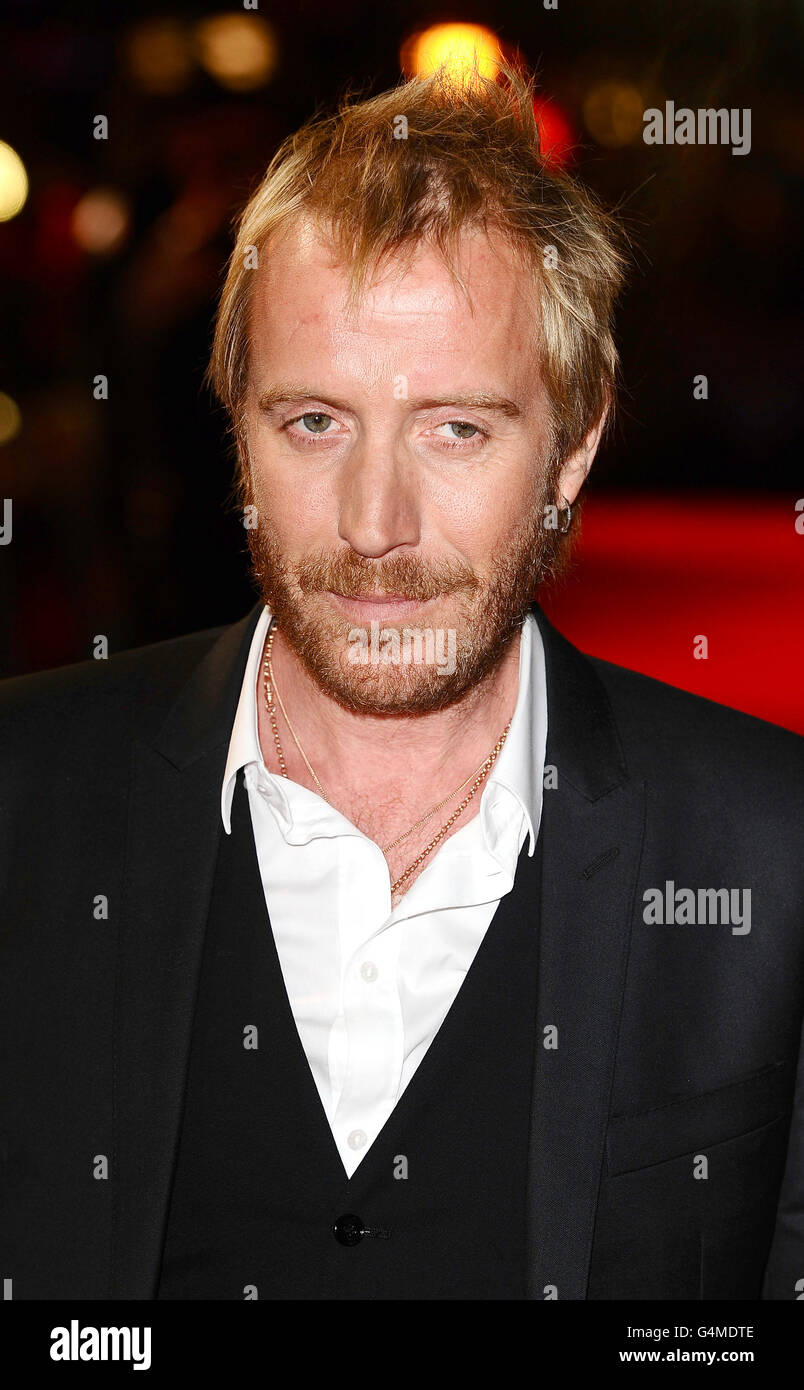 Rhys Ifans arrives for the premiere of Anonymous, at the Empire ...