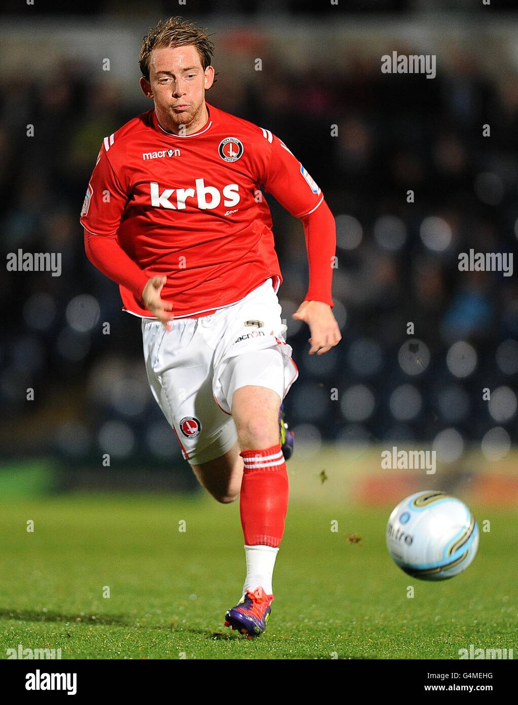 Soccer football full length ball danny hi-res stock photography and ...