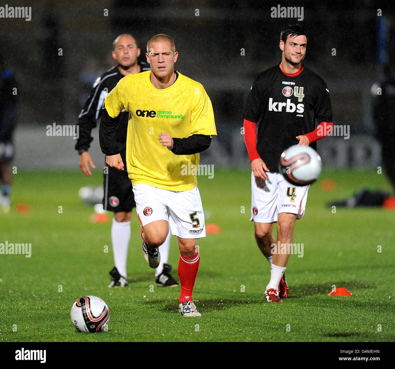 Michael morrison of charlton athletic hi-res stock photography and ...