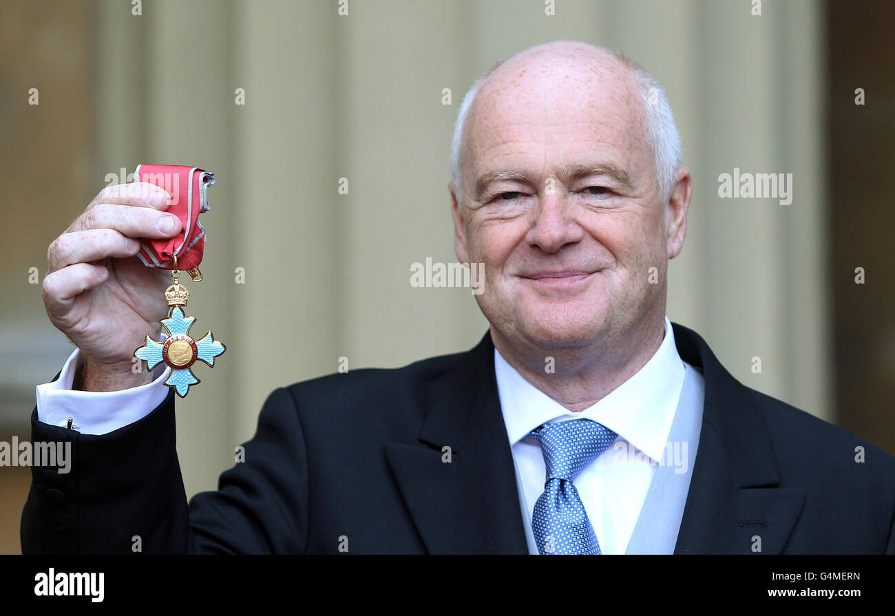 Antony Wadsworth after receiving his Commander of the British Empire ...