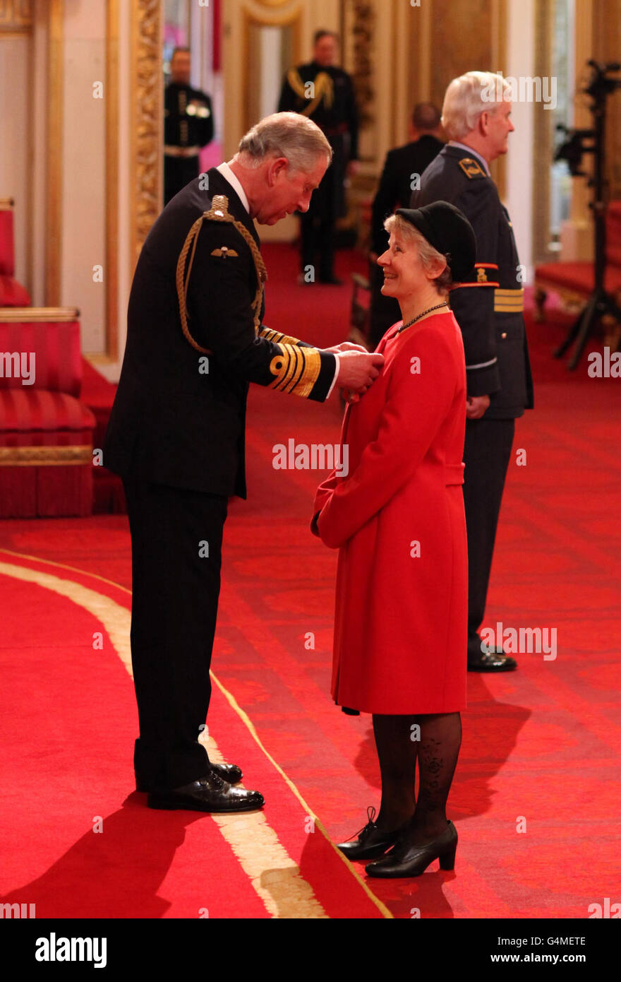 Isobel Mills from Leeds is made a Commander of the British Empire (CBE ...