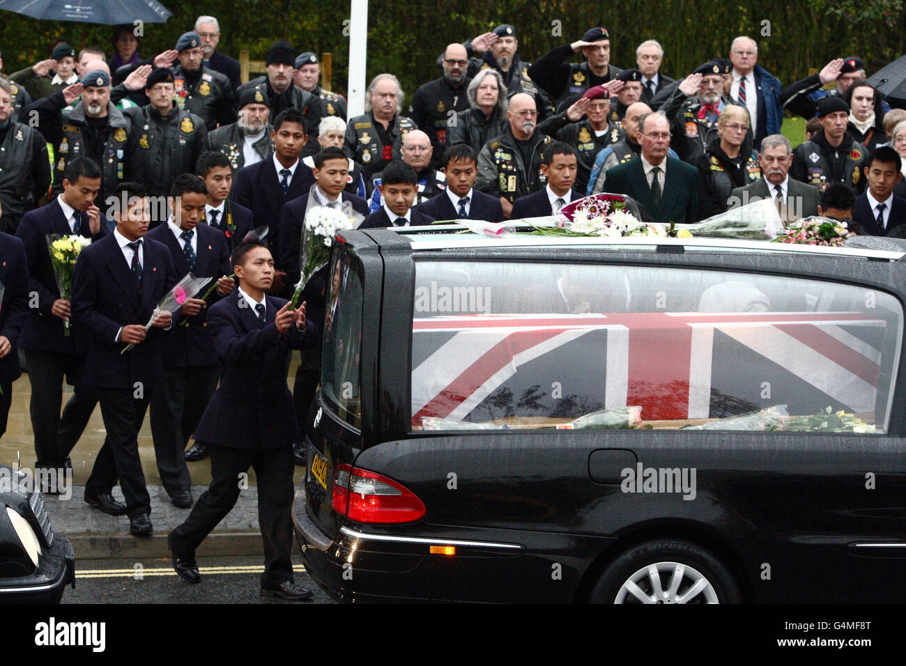 Repatriation of fallen serviceman Stock Photo - Alamy
