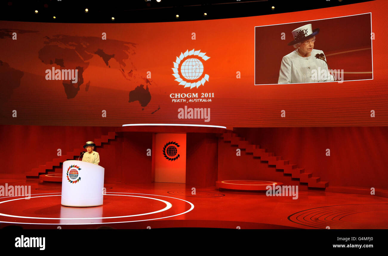 Commonwealth Heads of Government Meeting in Australia Stock Photo - Alamy